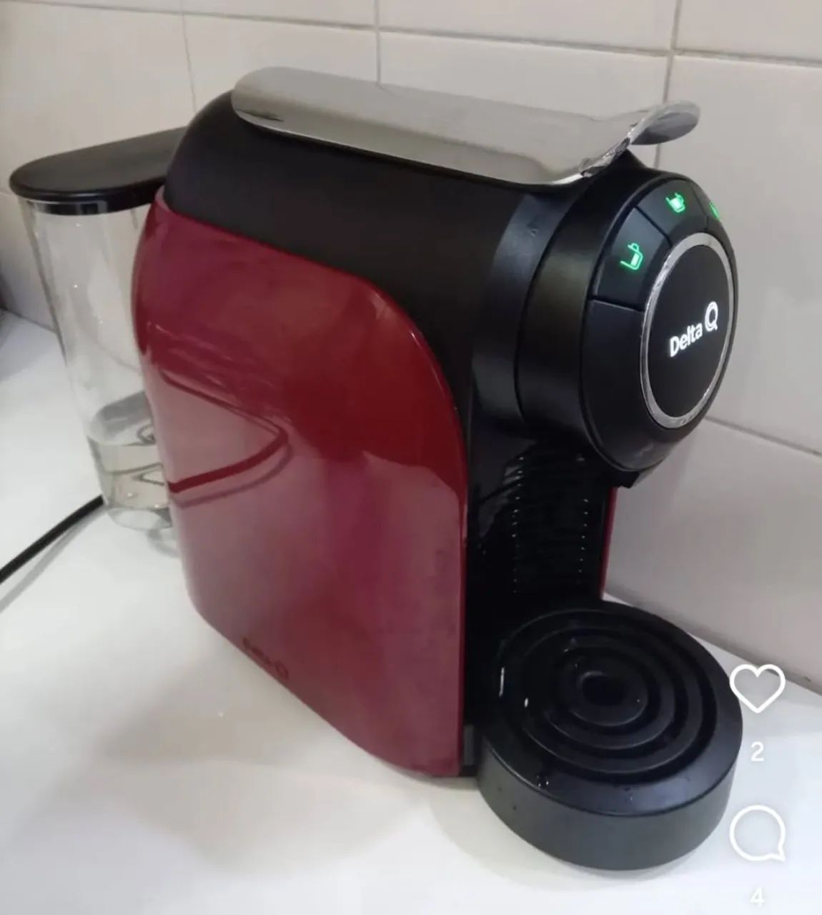 Cafeteira elétrica de cápsulas marca delta q - Eletroportáteis Para ...