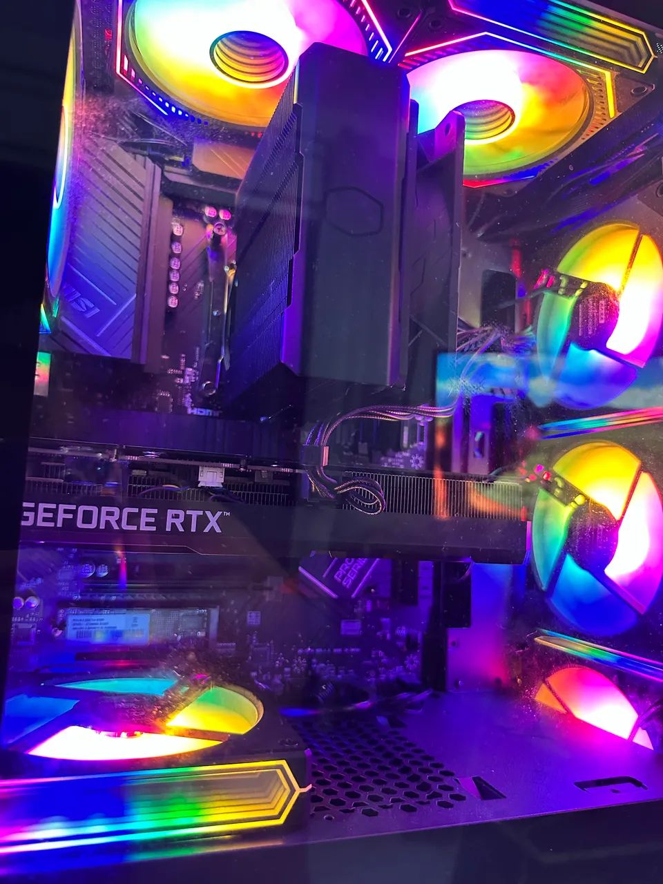 Pc gamer ultra RTX 3060 12 gb Ryzen 7 8700F 16 ram 5600 hz placa mãe ...