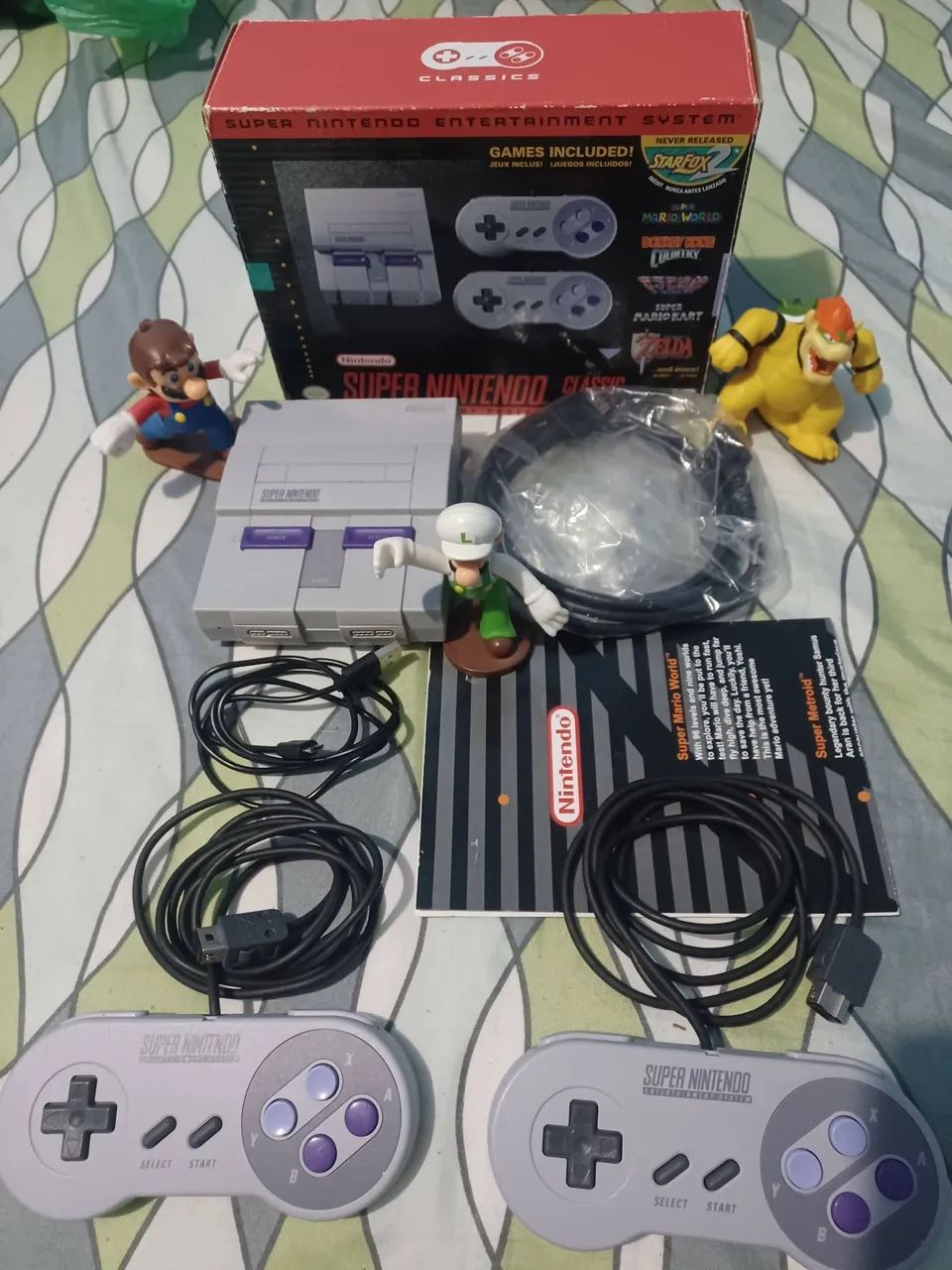 Mini super Nintendo clássic edition original - Consoles de Vídeo Game ...