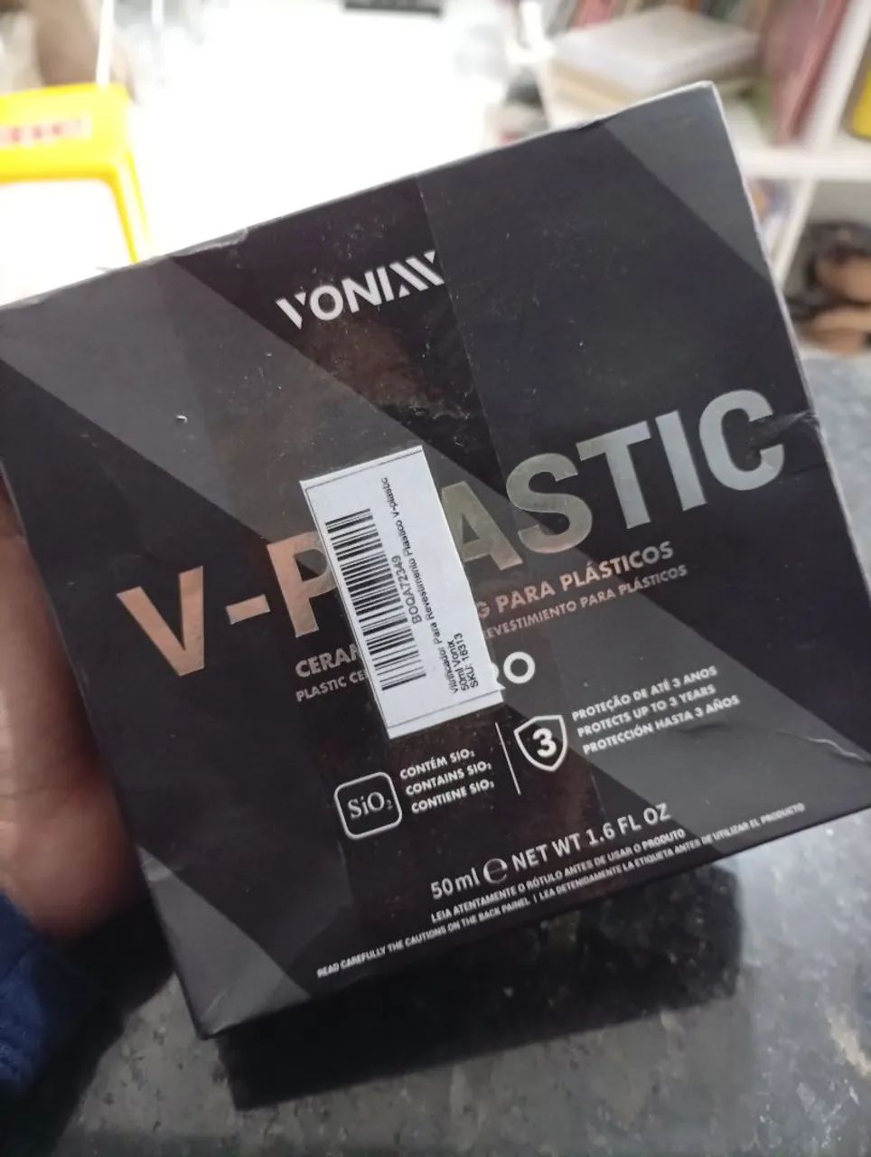 Vitrificador para revestimento plástico V-plastic 50ml Vonix ...