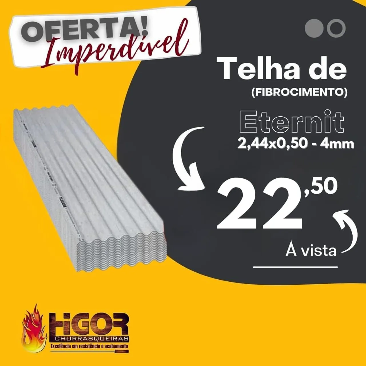 "telhas de eternite" - Fundação e Estrutura no Brasil