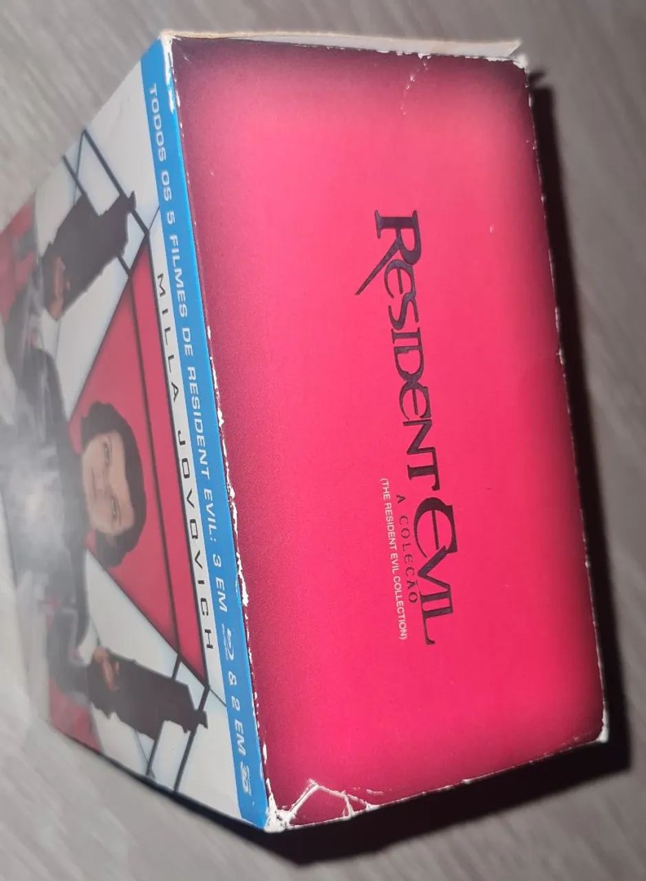Bluray Resident evil (box original com 5 filmes) - CDs, DVDs etc ...