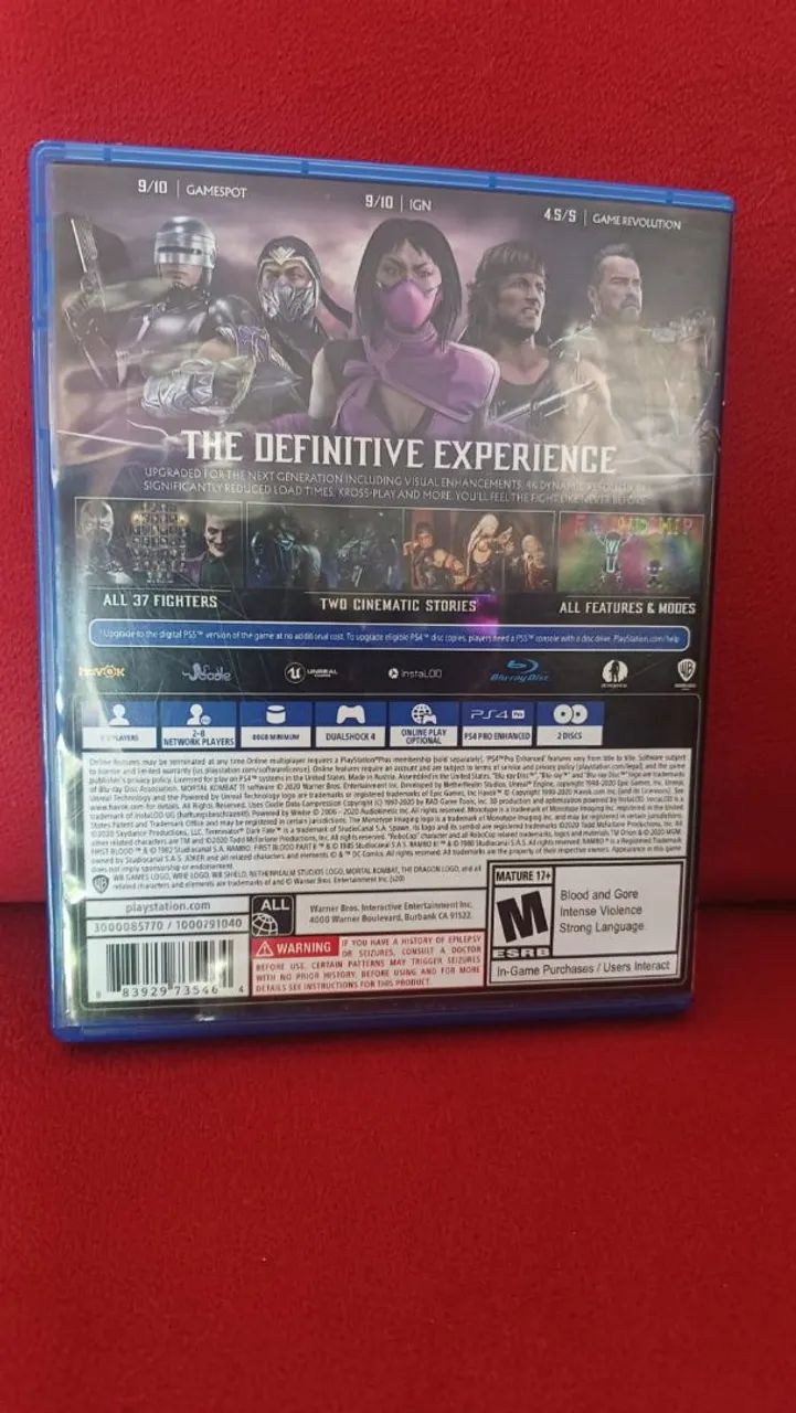 Mortal Kombat 11 ultimate PS4 e PS5 - Jogos de Vídeo Game - Samambaia ...