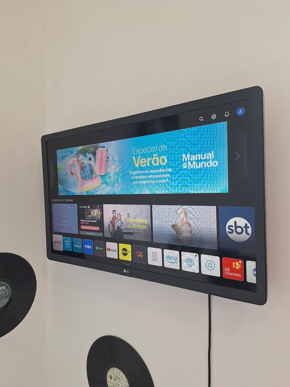 Smart TV LG LED WebOS ThinQ 32" polegadas - TVs - Setor Habitacional Vicente Pires, Brasília ...