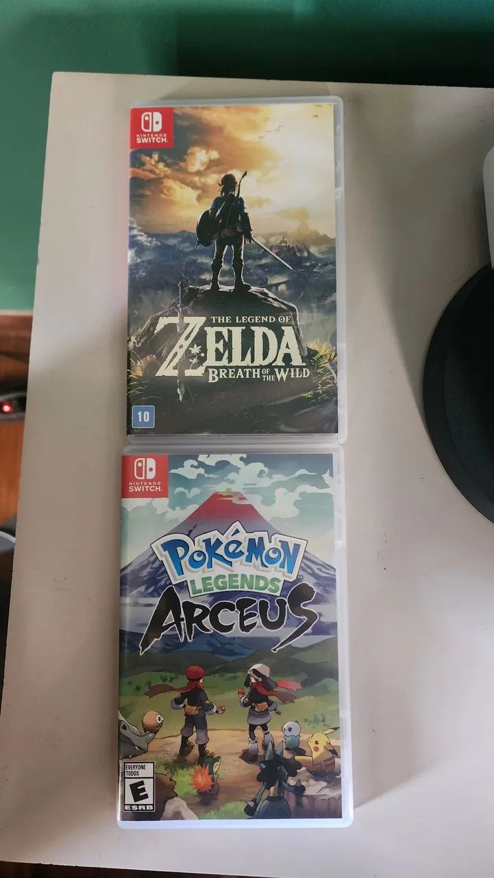 Zelda e Pokemon Nintendo Switch - Jogos de Vídeo Game - Santa Mônica ...
