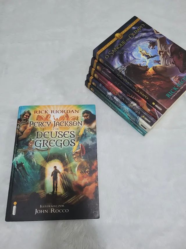 Box Heróis Do Olimpo Percy Jackson E Os Deuses Gregos Livros E