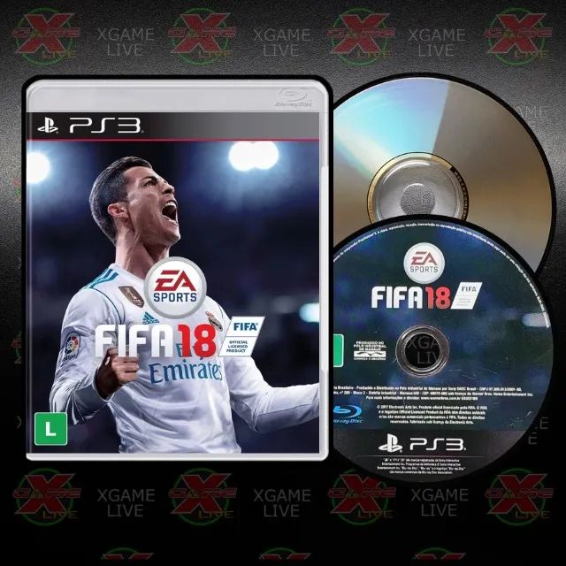 "fifa 18 original ps3" no Brasil