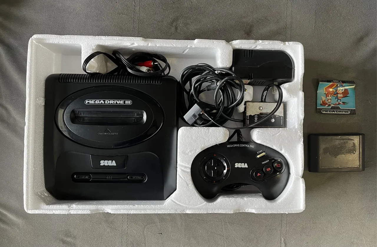 "mega drive 3" no Brasil