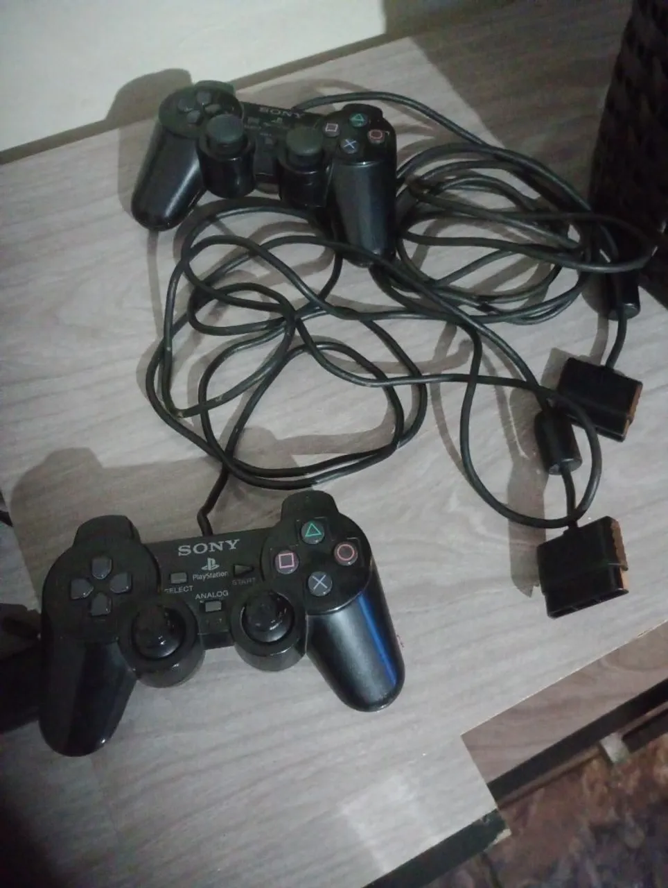"controles de ps2 original" - Consoles de Vídeo Game no Brasil