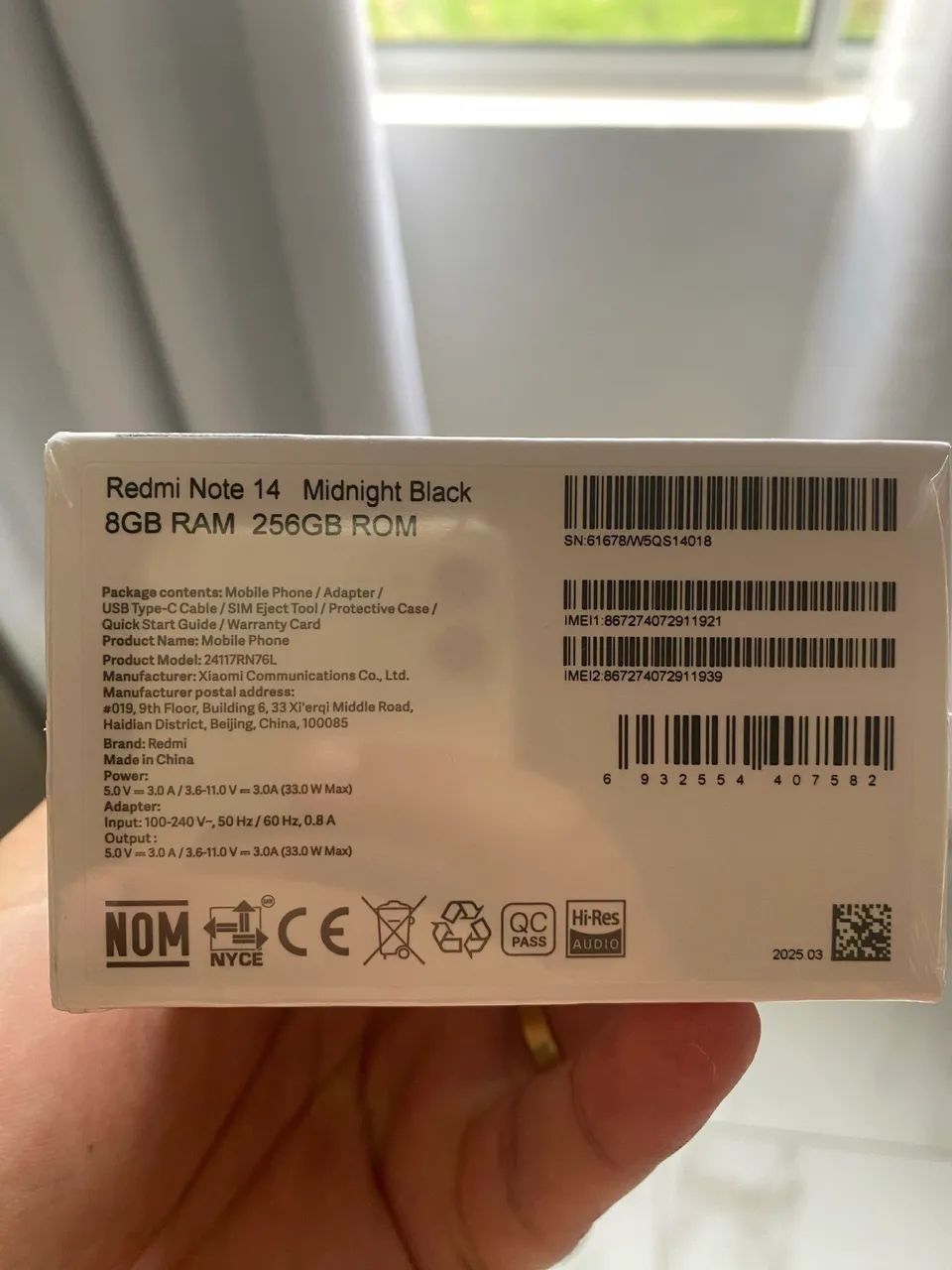 Redmi Note 14 8GB RAM 256GB - Novo Lacrado - 108MP - Celulares e ...