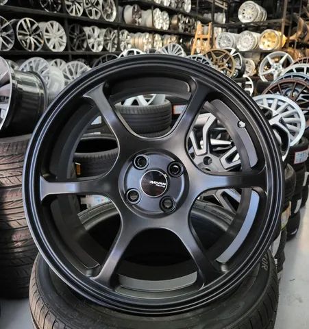 Jogo de rodas Advan NK Rg2 aro 17 Furação 4x100 - Peças para carros ...