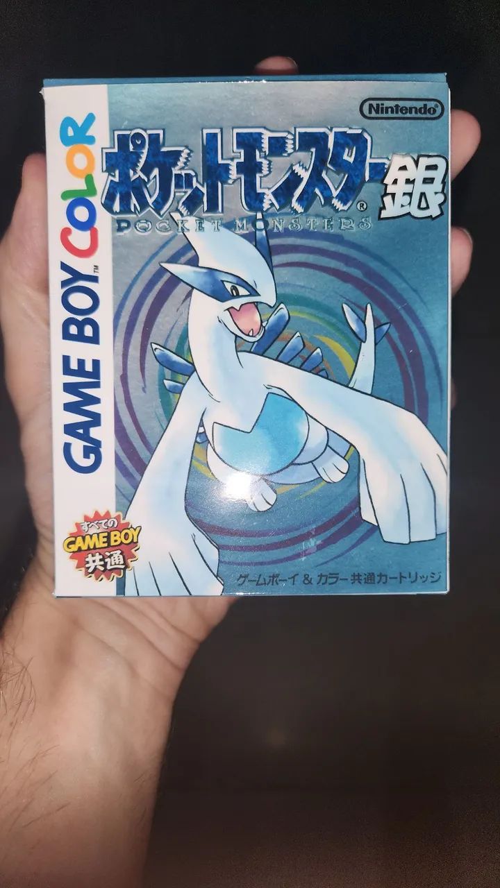 Pokemon Silver Gameboy Color JPN original (caixa repro) - Jogos de ...