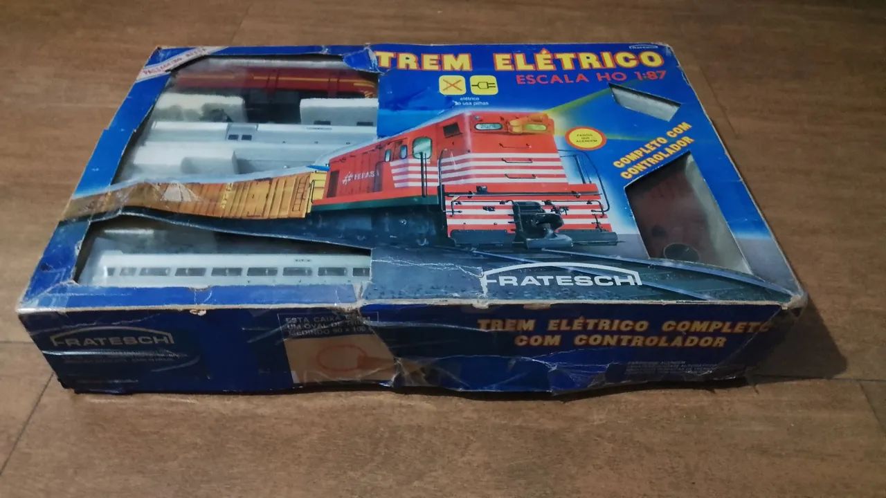 Trem Elétrico Frateschi Escala HO 1:87 - Hobbies e coleções - Coelho ...