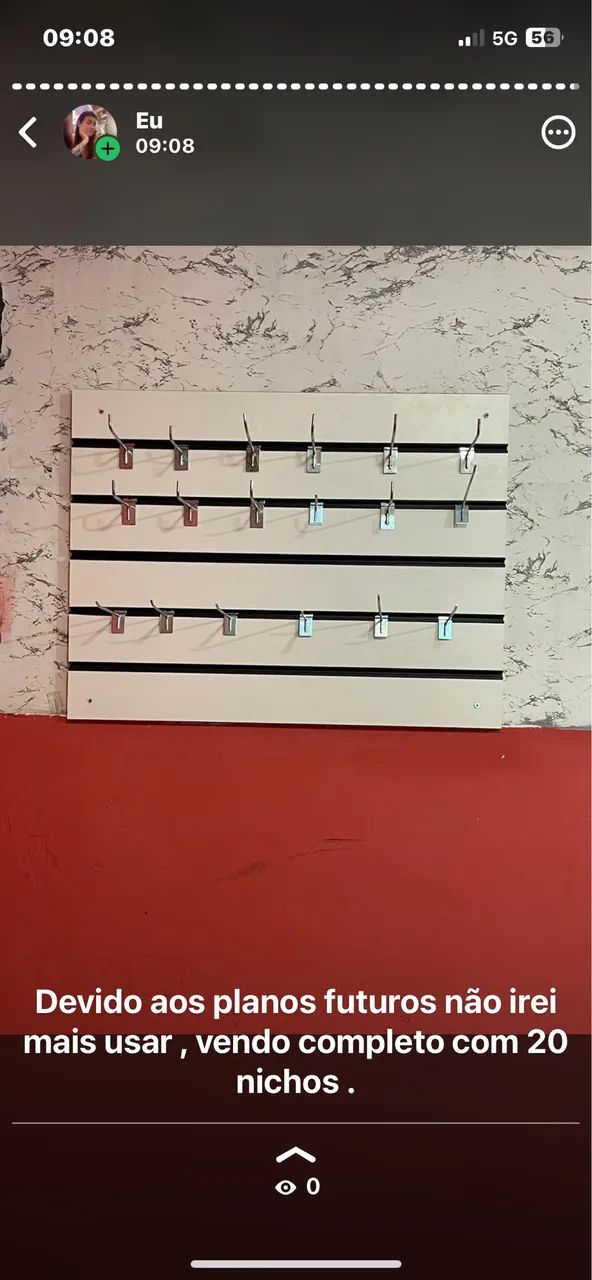 Vendo painel com Nichos pra loja - Móveis Para Organização - Bonsucesso ...