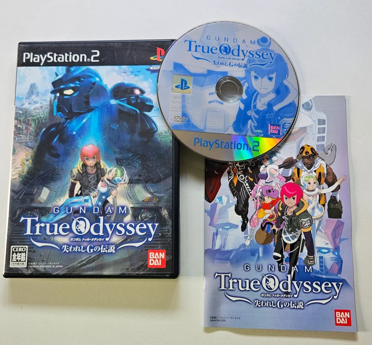 Gundam True Odyssey Ps2 original Japonês usado - Jogos de Vídeo Game ...