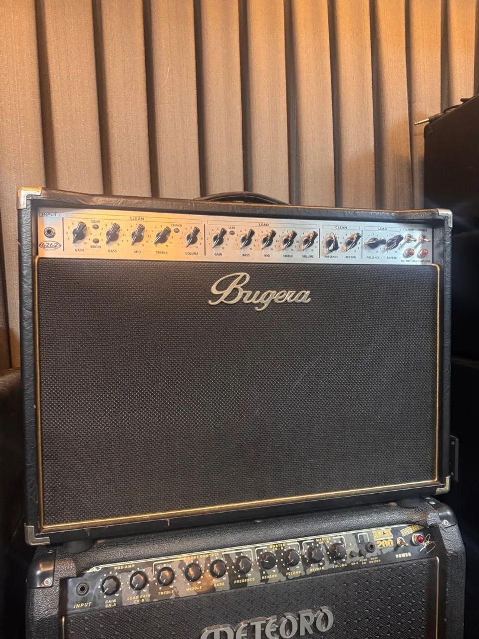 AMPLIFICADOR VALVULADO BUGERA 6262 2x12 - Instrumentos musicais - Cais ...