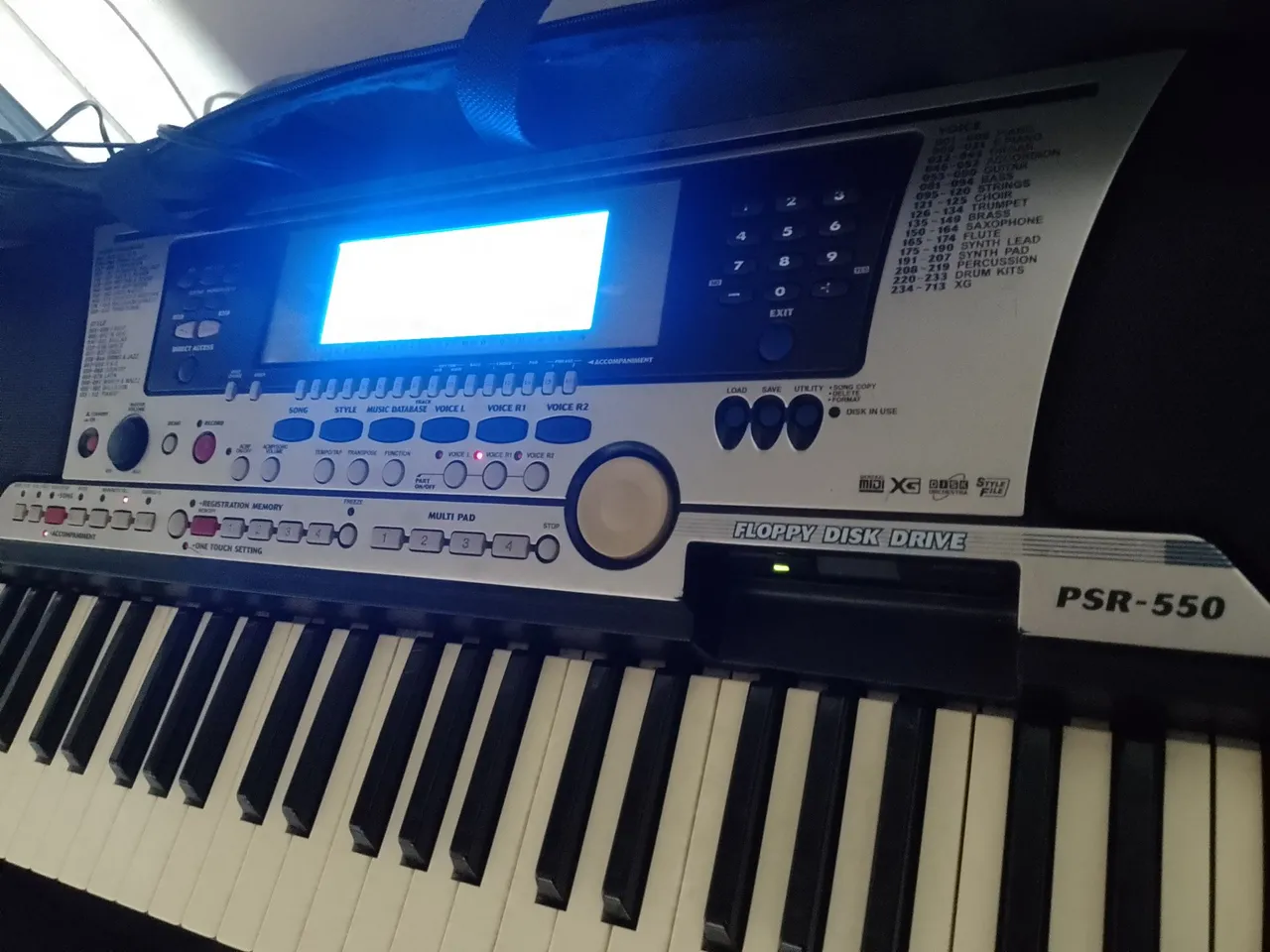 "teclados yamaha psr 550" - Instrumentos musicais no Brasil