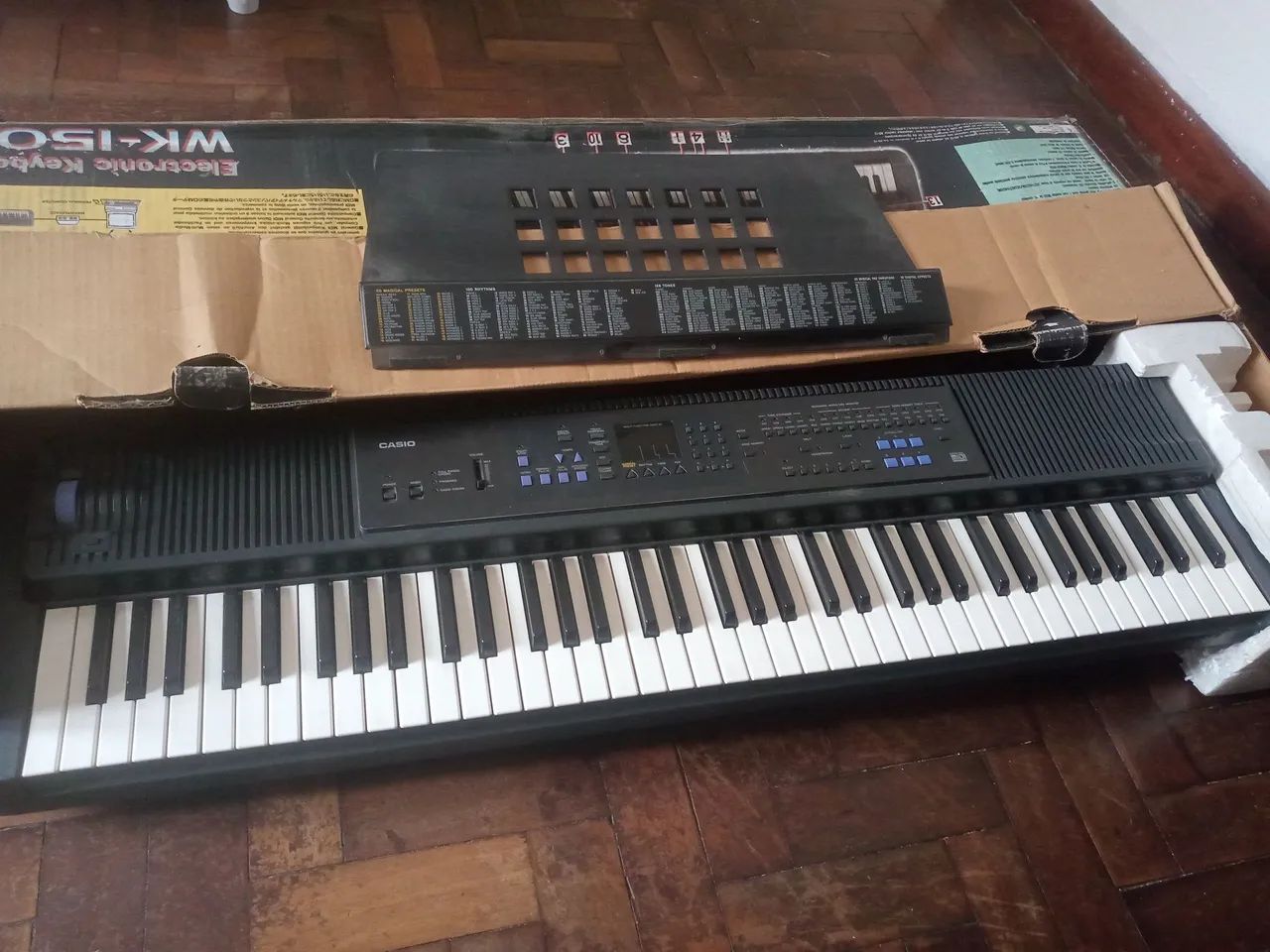 Teclado Casio WK-1500 - Instrumentos musicais - Perdizes, São Paulo ...