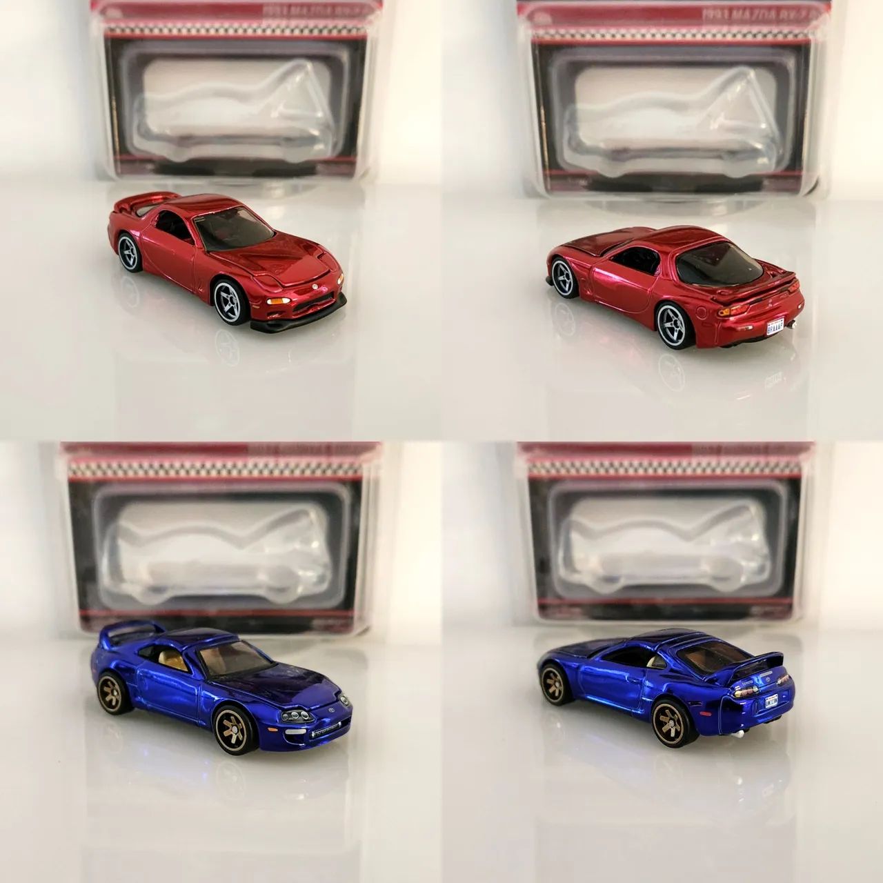 Lote Hot Wheels RLC Supra + RX7 + S2000 Legends + Ford STH - Hobbies e ...