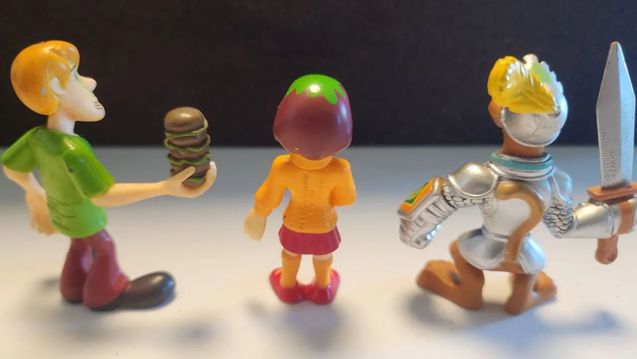 Figura de ação Scooby-Doo - Cavaleiro do castelo, Velma e Salsicha 2008 ...