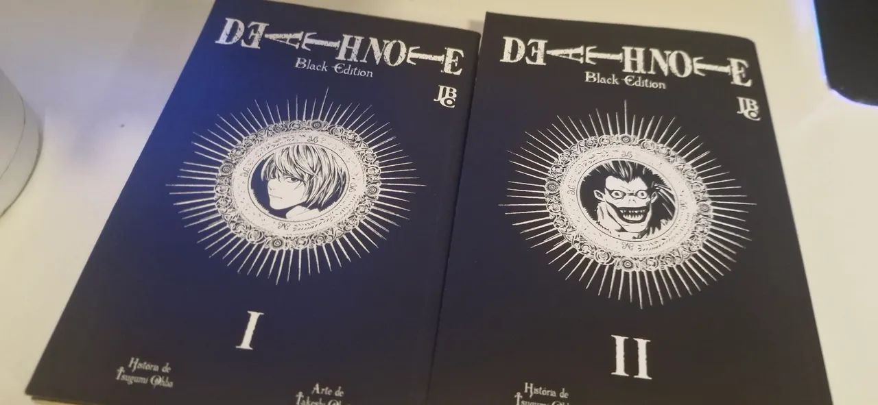 manga death note black edition volume 1 e 2 - Livros e revistas ...