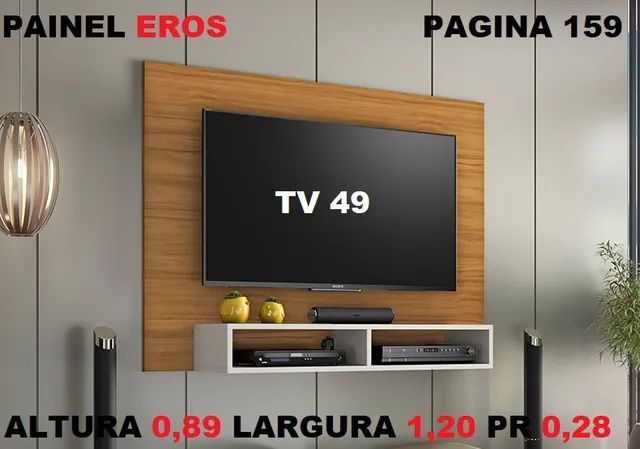 "painel 49 polegadas" no Brasil