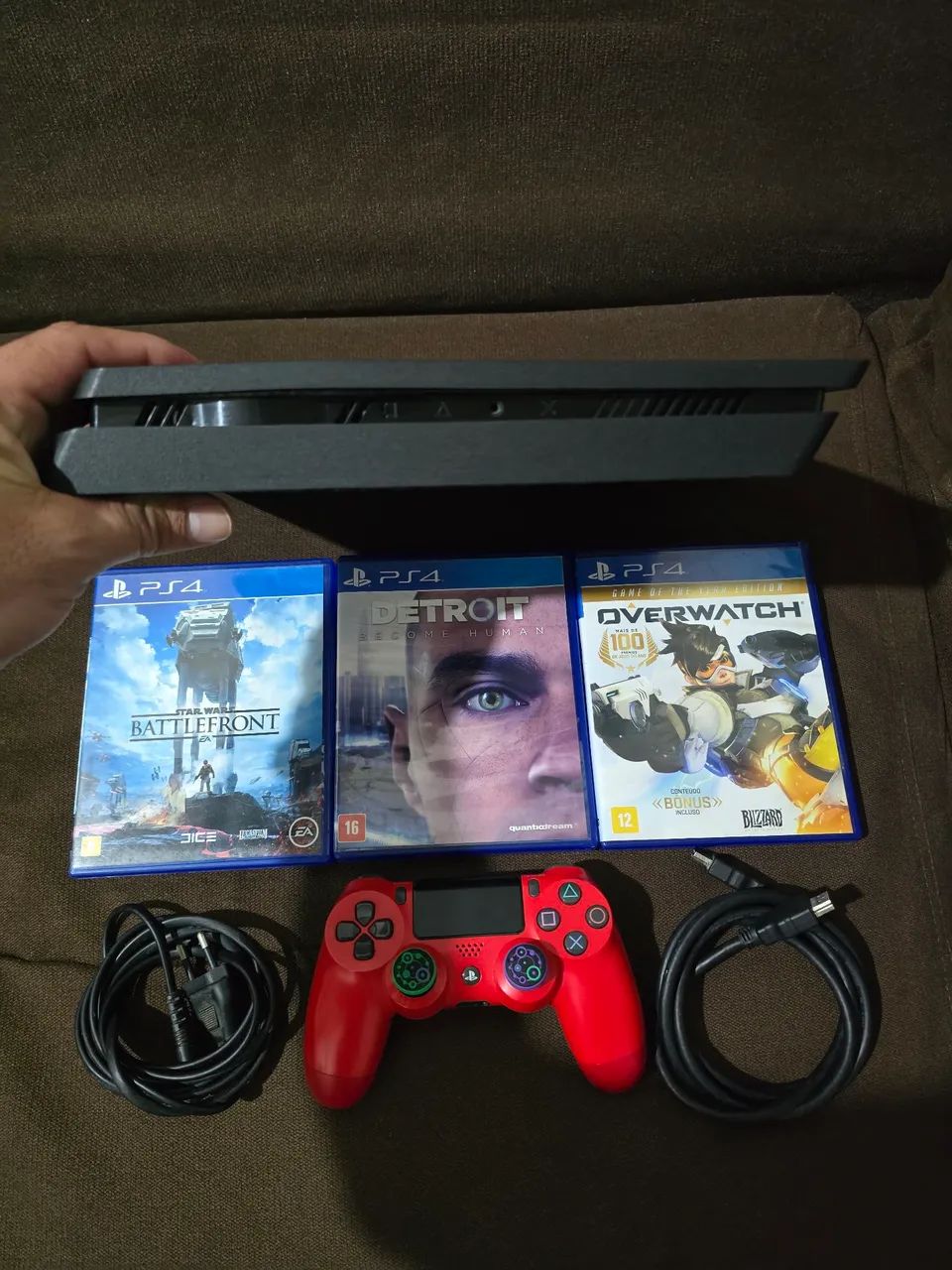 Controller Detroit Ps4 Pre-Owned Sony PlayStation 500GB Gaming Console ...