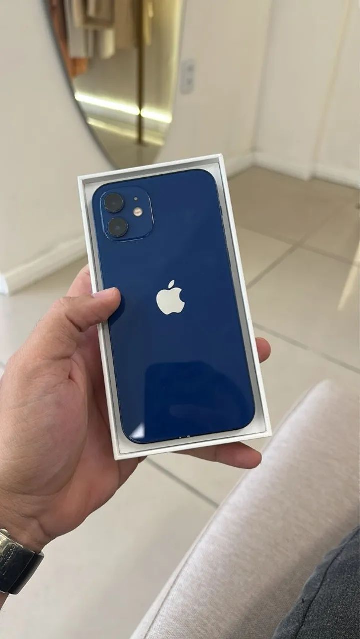 iPhone 12 Azul - 128GB - Celulares e Smartphones - Nova Parnamirim ...