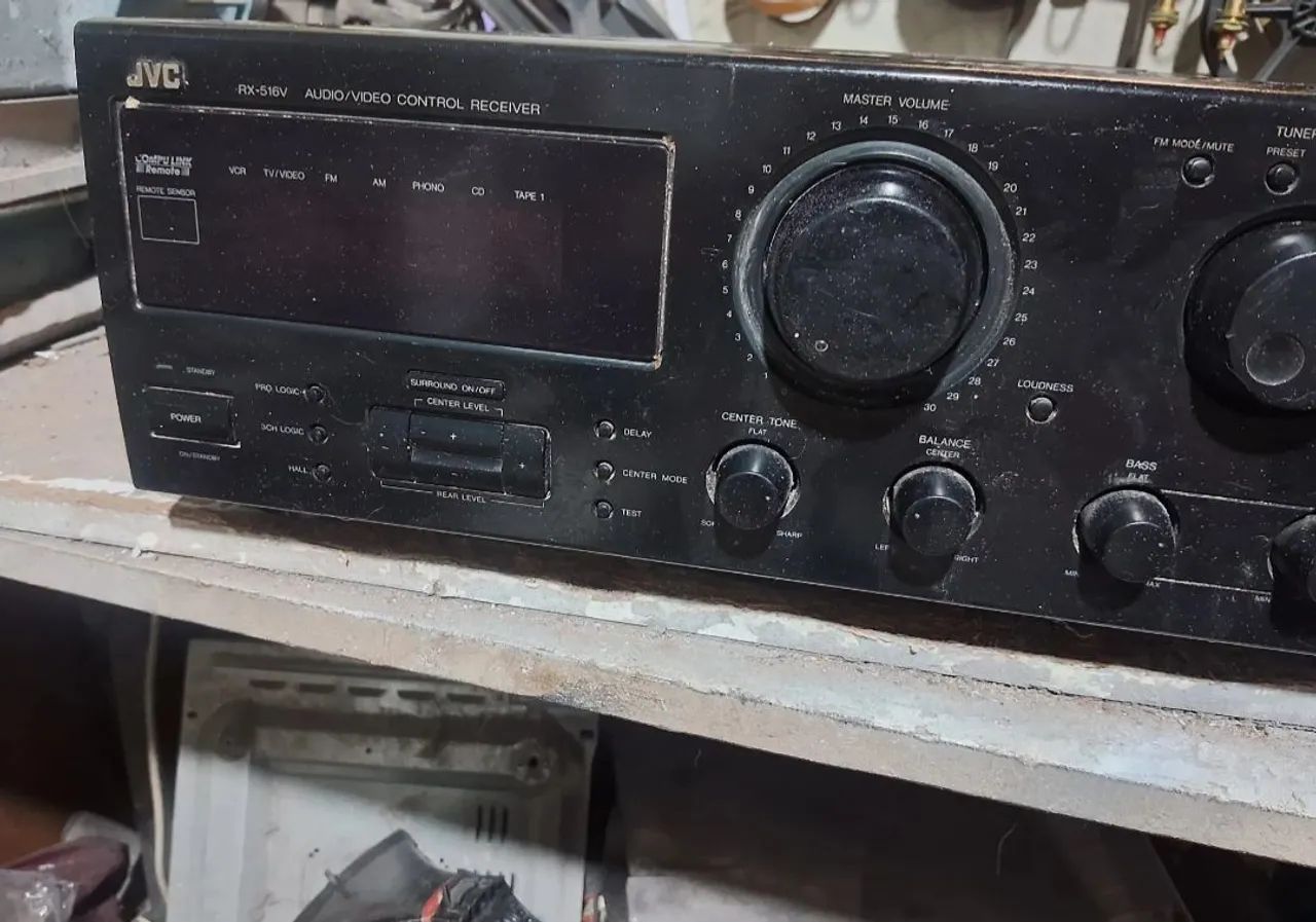 Receiver JVC RX-516V Audio/Video - DVD, Blu-Ray e Vídeo Cassete - Jardim Vitória, São Paulo ...