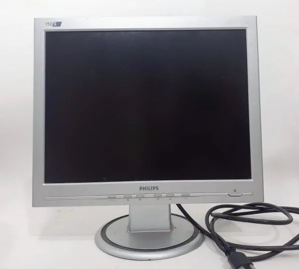 Monitor da Marca Philips 150s de 15 Polegadas na Cor Prata - Modelo ID ...