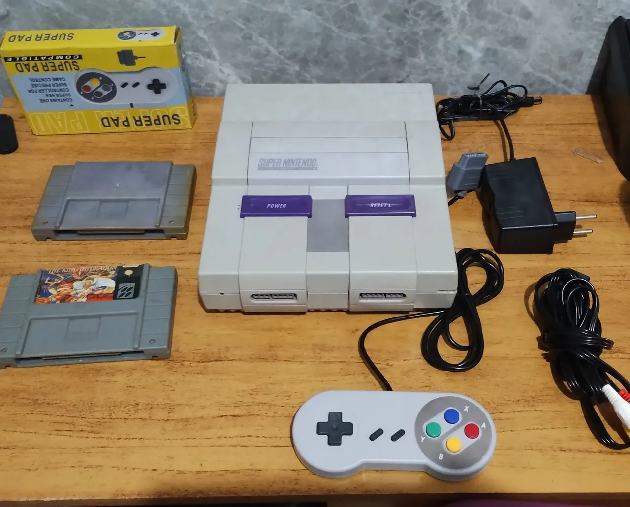 "super nintendo original" no Brasil