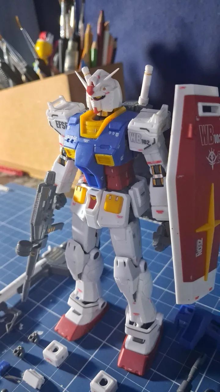 Gunpla GTO RX-78-2 Gundam 1/144 - Modelismo - Hobbies e coleções ...