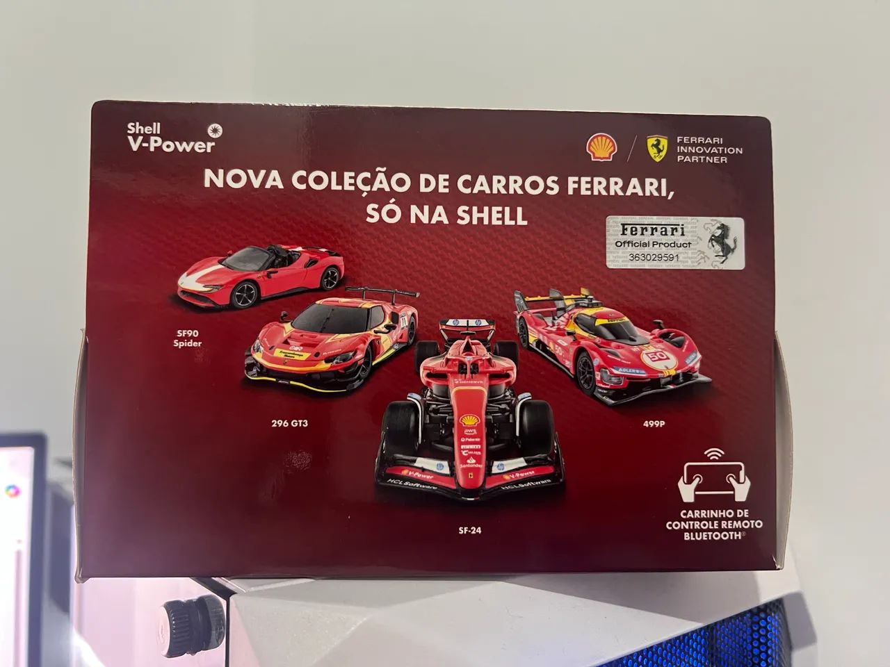 Carrinho Shell V-Power Ferrari - Hobbies e coleções - Jardim Nordeste ...