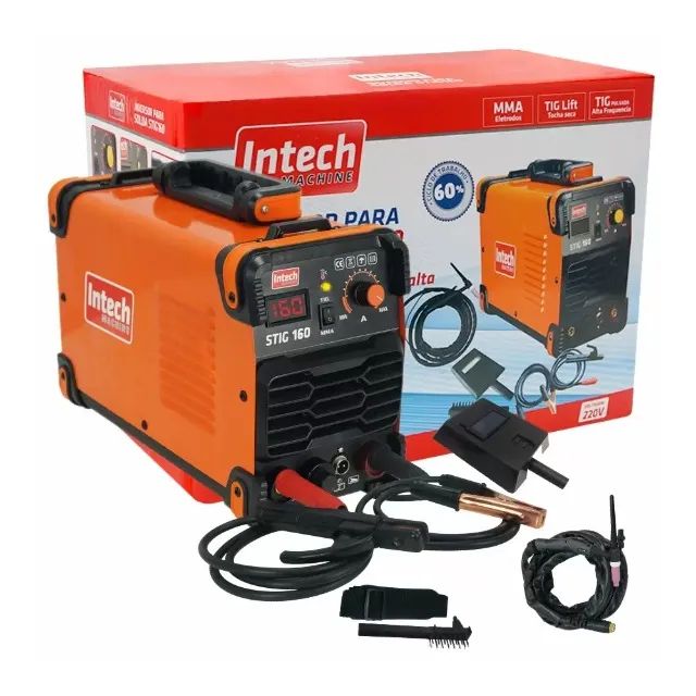 Máquina Inversora de Solda TIg MMa - Tig Lft Stig-160 Intech ...
