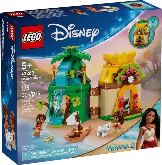 LEGO Disney Princess - Diversão na Ilha da Moana (43260) | NOVO ...