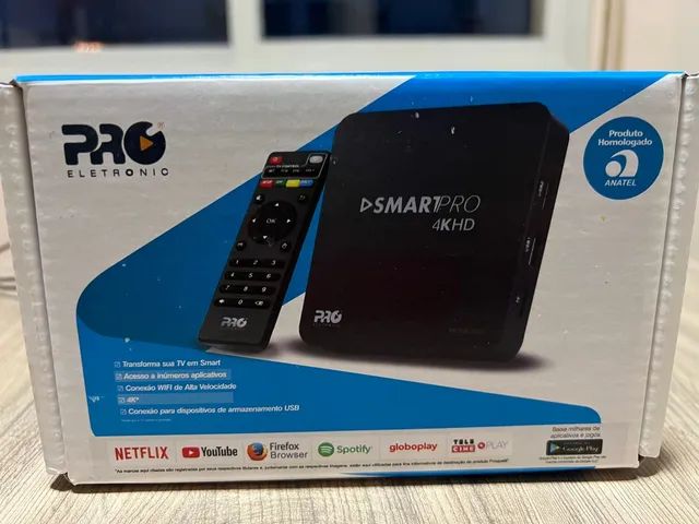 "tv box pro 4k" no Brasil