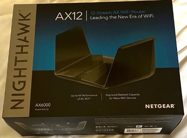 Roteador Netgear Nighthawk RAX120 AX12 - WiFi6 - 6Gb/s - Suporta Planos ...