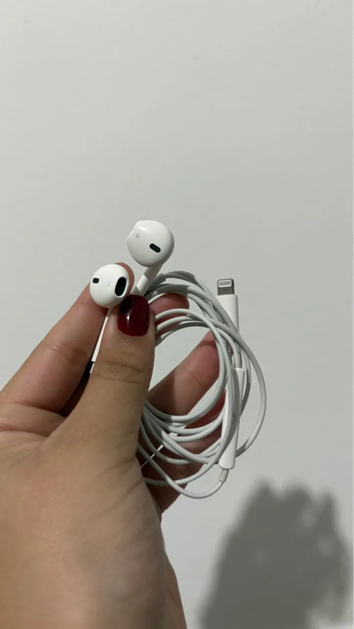 "fones da apple original" - Fones de Ouvido no Brasil