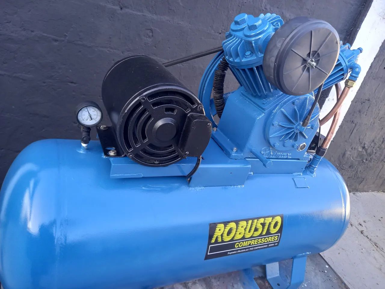 Compressor de Ar 20 pés 200 litros - Peças para tratores e máquinas ...