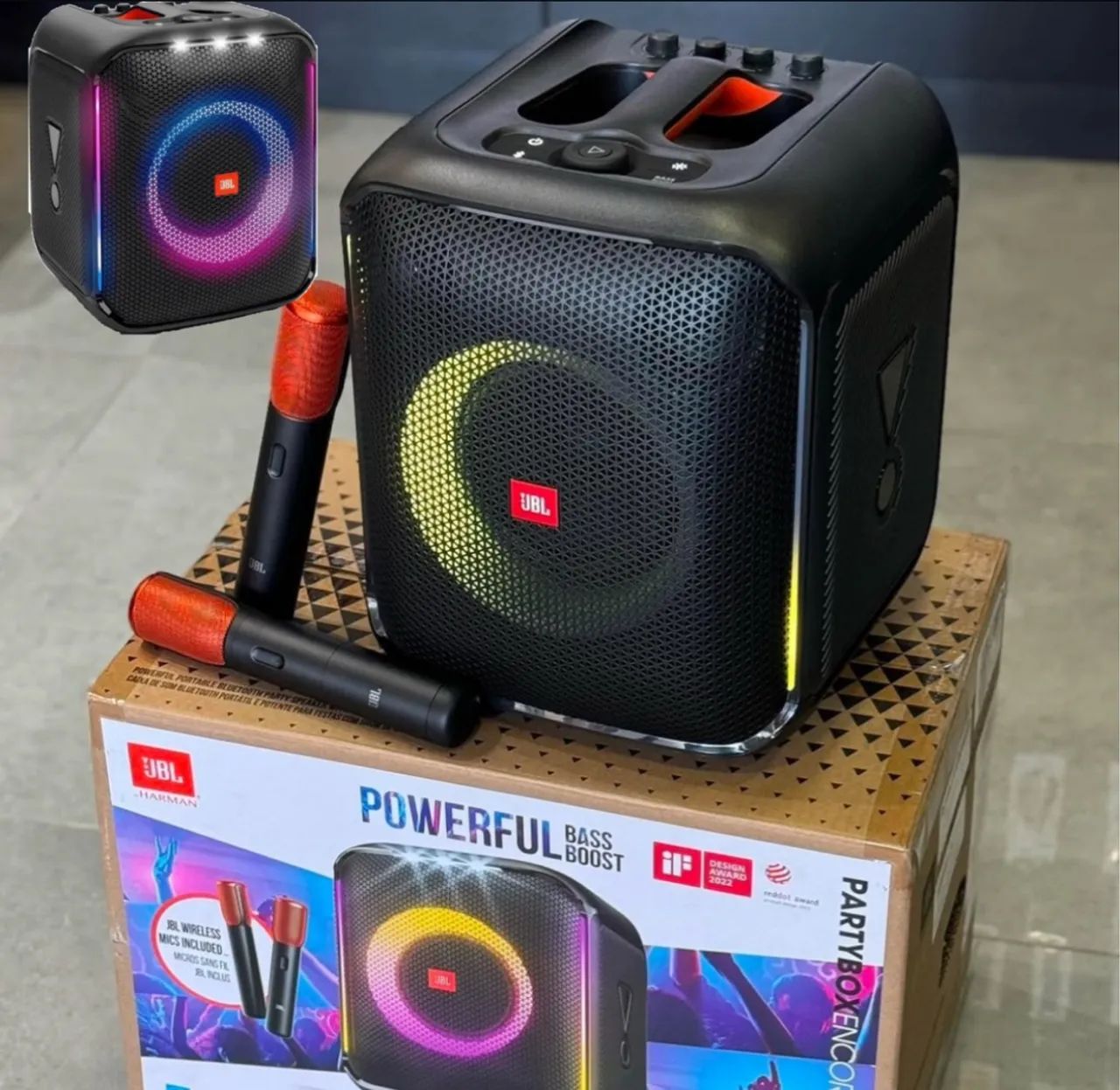 JBL Encore com microfone lacrada - Aparelhos de Som - Henrique Jorge ...