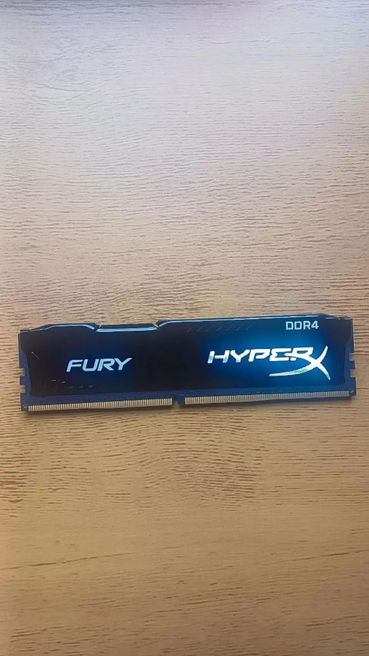 Memória Ram ddr4 8gb Fury Hyperx - Memória RAM - Guarantã do Norte ...