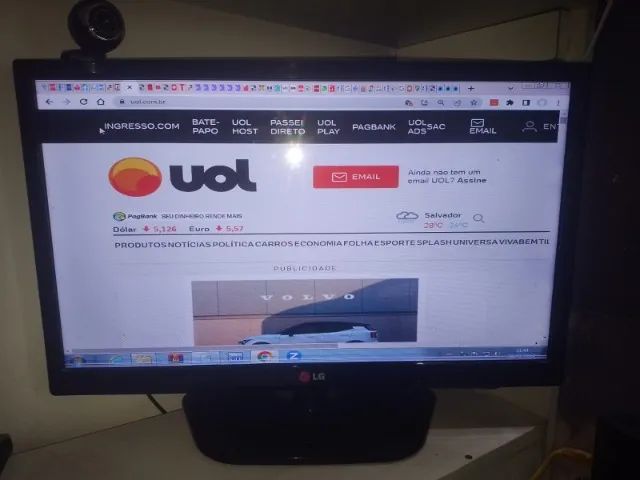 "tv monitor lg 22 led" no Brasil