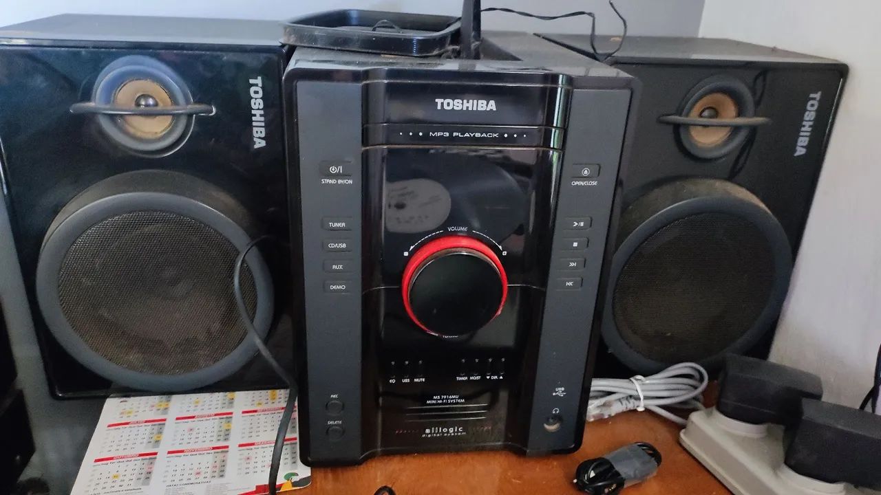 Mini System Toshiba com MP3 Playback - Aparelhos de Som - Alto do Mateus, João Pessoa 1407738081 ...