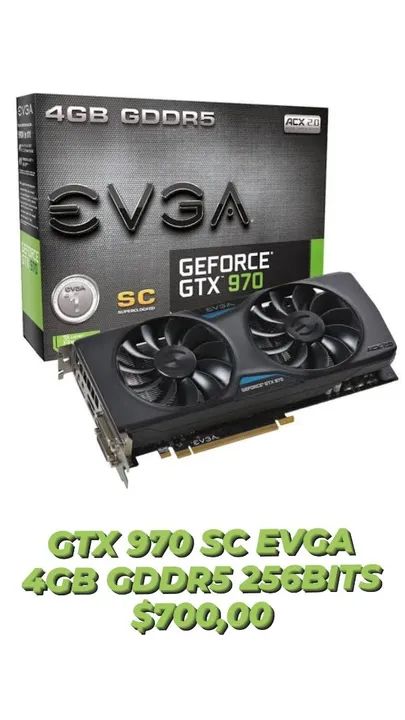 "gtx 970 evga" no Brasil