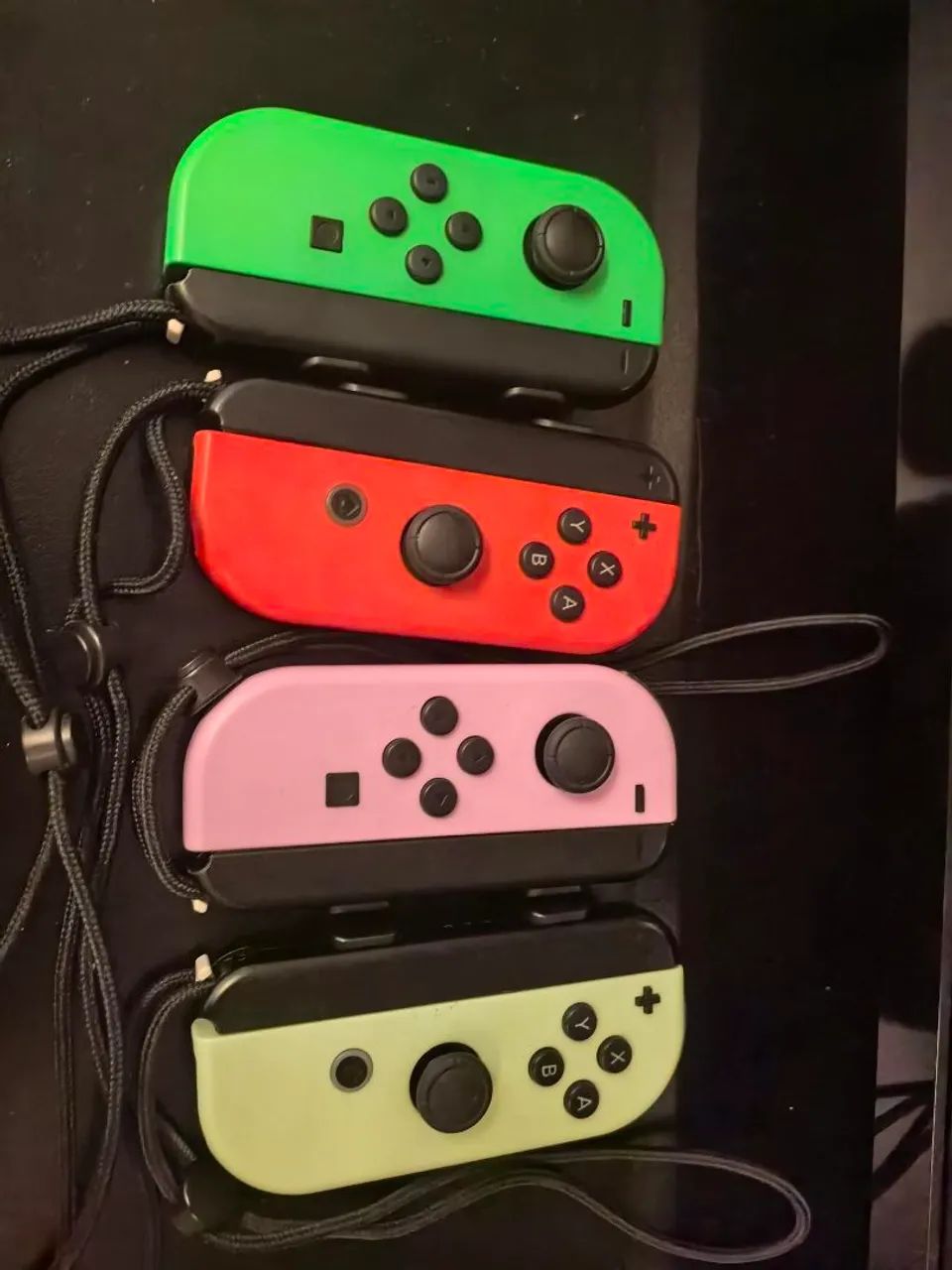 Console Nintendo Switch Original + 3 pares de comtroles + cartão de ...