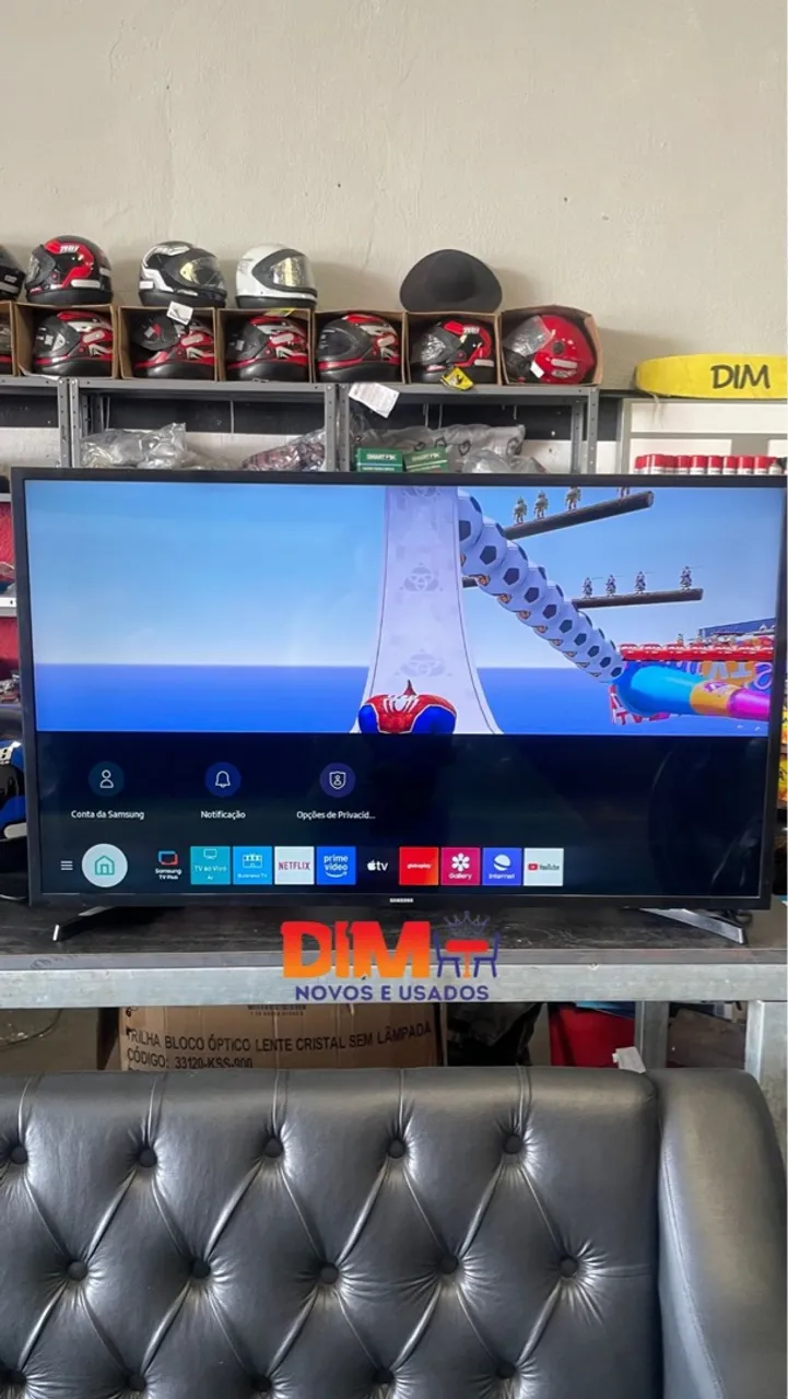 "tv smart samsung 43 polegadas" - TVs no Brasil