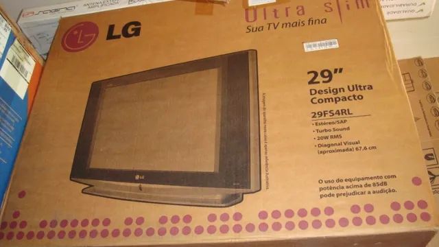 "tv ultra slim tubo" no Brasil