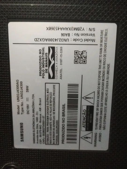 TV Samsung 32 polegadas tela quebrada - TVs - Novo Mondubim, Fortaleza 1365536836 | OLX