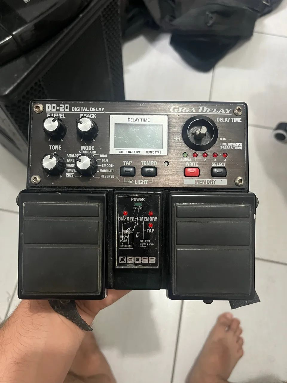 Boss DD20 Giga Delay - Instrumentos musicais - Cararu, Eusébio ...