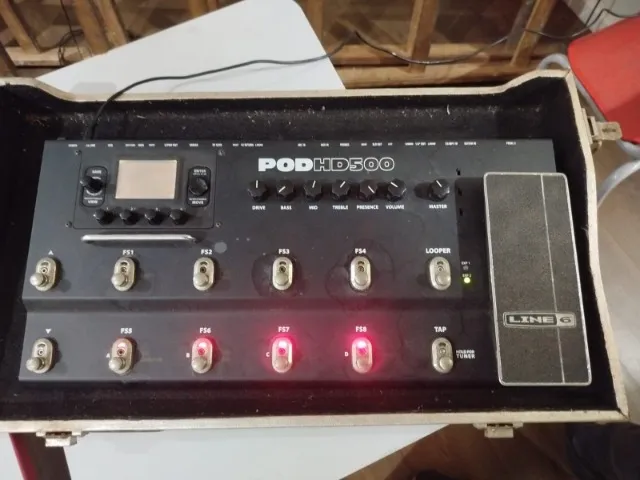 "pedaleira pod hd500" - Instrumentos musicais no Brasil